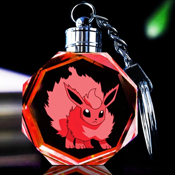 Pokemon | Accessories | Pokmon Flareon Keychain | Poshmark